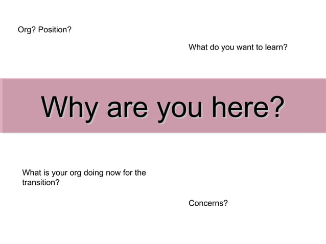 Officer transition | PPT