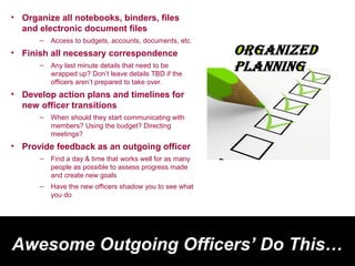 Officer transition | PPTX