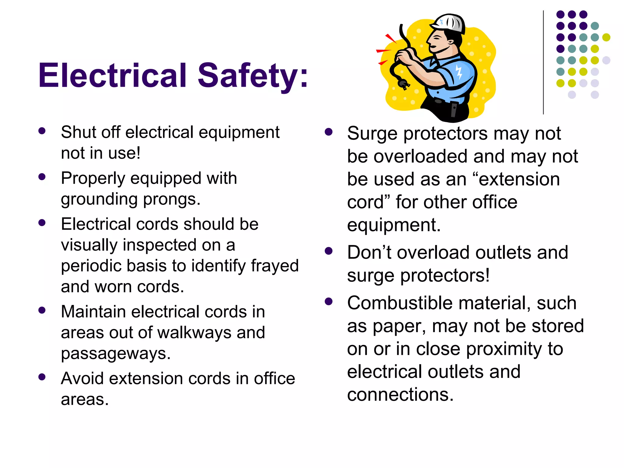 Office safety | PPT