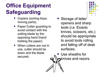 Office safety | PPT