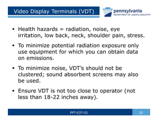 Office Safety slides for office employees | PPTX