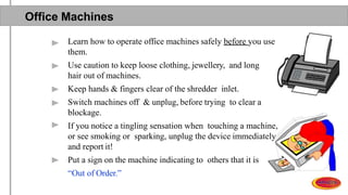 Office safety awareness training | PPTX