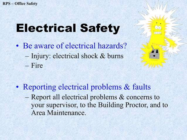 Office Safety Awareness | PPT