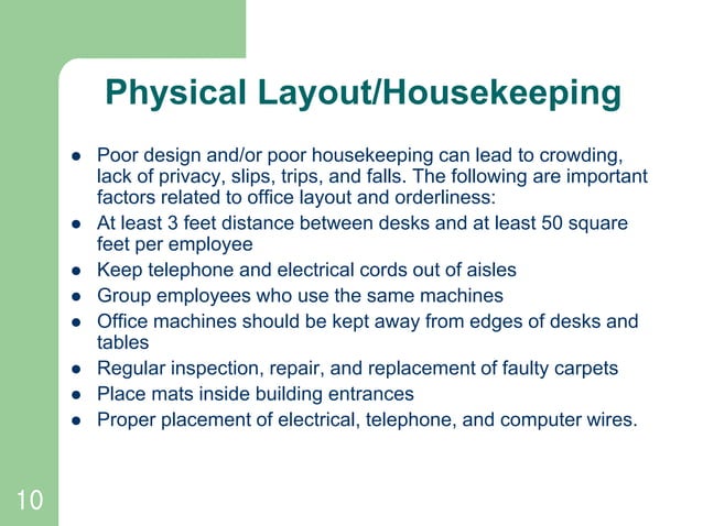 Office Safety HSE Presentation HSE Formats.ppt | Death, Injury, or ...