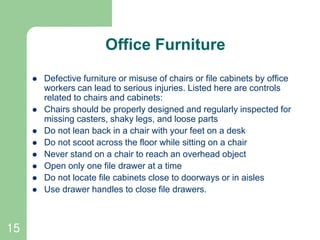 Office Safety HSE Presentation HSE Formats.ppt