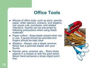 Office Safety HSE Presentation HSE Formats.ppt