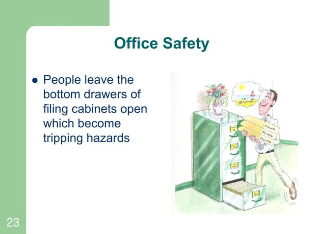 Office Safety HSE Presentation HSE Formats.ppt | Death, Injury, or ...