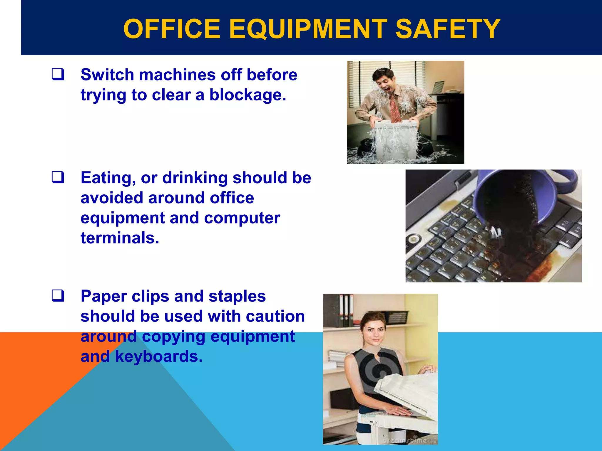 Office safety procedure cabinet | PPTX