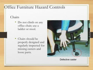 Office_Safety_Training.ppt | Death, Injury, or Military Conflict ...