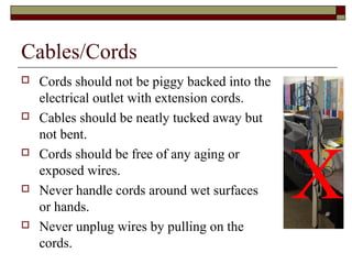 Office safety with visual exam at end | PPT | First Aid | Injuries