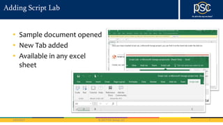 Office script labs | PPTX