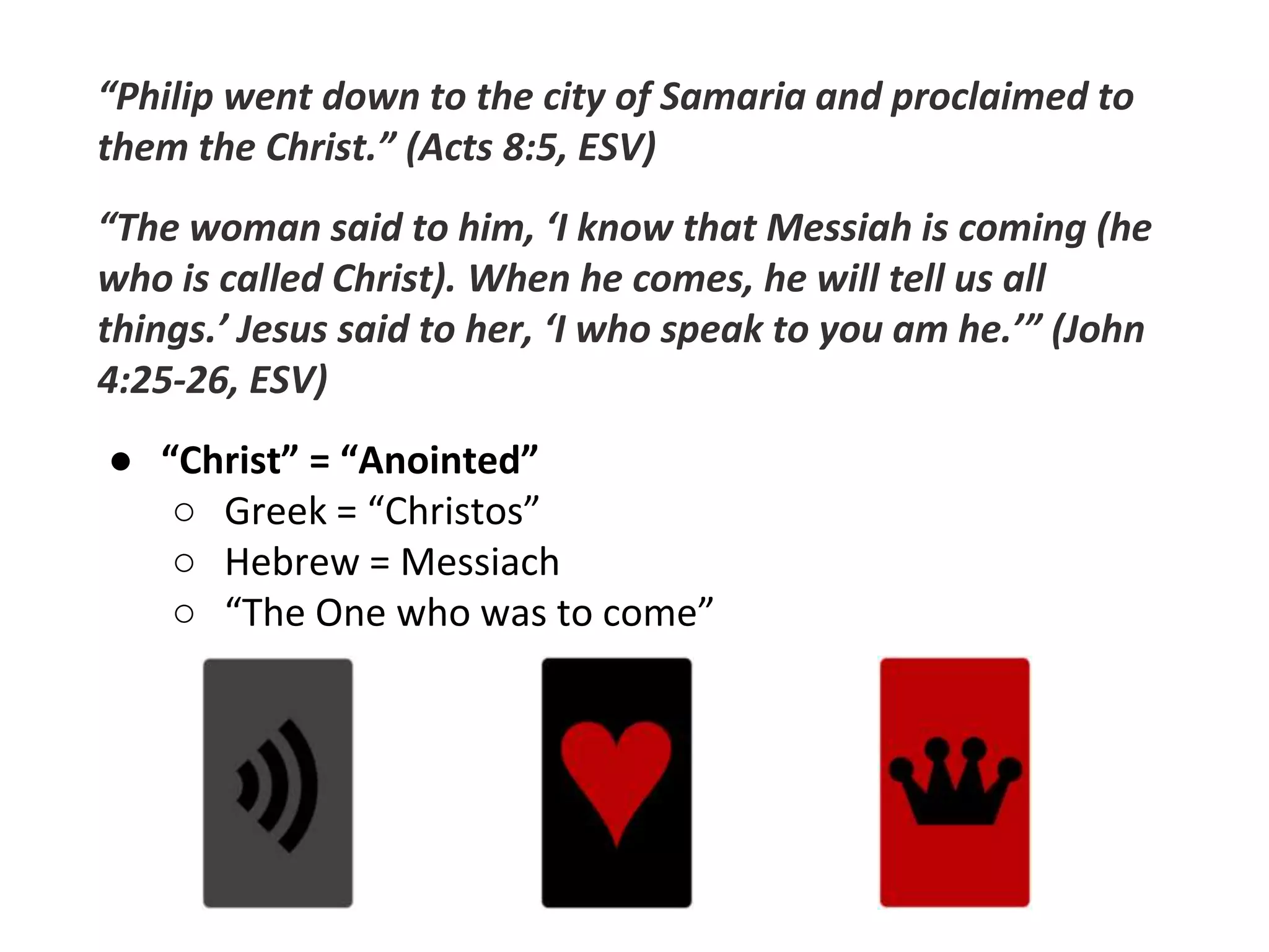 Offices of Christ: Prophet, Priest, and King | PPTX