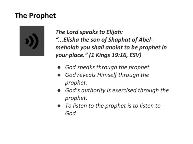 Offices of Christ: Prophet, Priest, and King | PPTX | Christianity ...