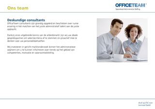 Brochure OfficeTeam | PDF | Business | Business and Finance