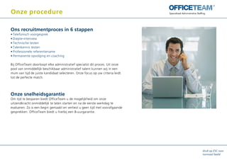 Brochure OfficeTeam | PDF | Business | Business and Finance