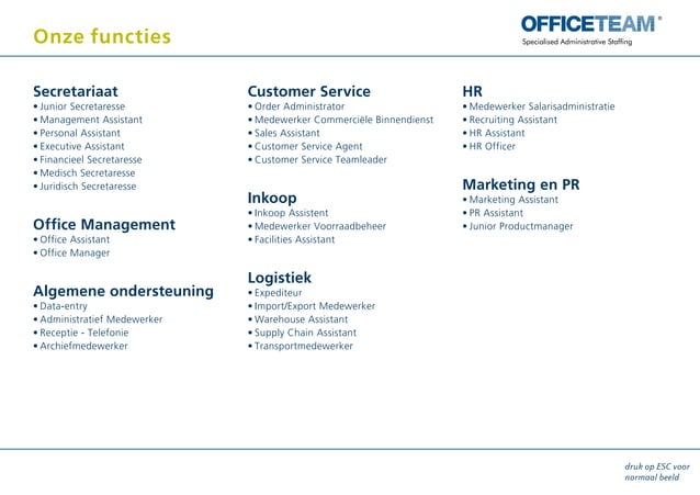 Brochure OfficeTeam | PDF | Business | Business and Finance