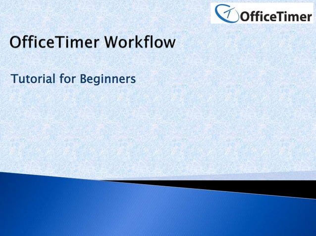 Office timer tutorial for beginners to add Clients, Employees, Projects ...
