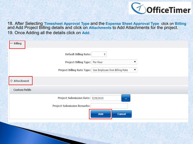 Office timer tutorial for beginners to add Clients, Employees, Projects and Tasks. | PPTX ...