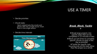 Office Time Savers | PPT