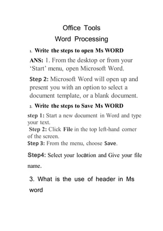 CLASS IX COMPUTER APPLICATIONS | DOCX | Desktop Publishing | Computer ...