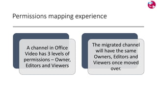 Office 365 Video migration to microsoft stream cinci | PPTX