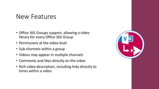 Office 365 Video migration to microsoft stream cinci | PPT