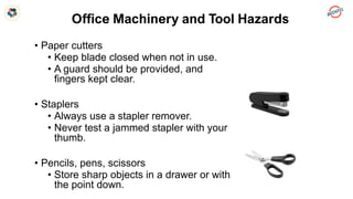 Occupation Health and Safety - Office Work Place Safety | PDF | Death ...