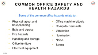 Occupation Health and Safety - Office Work Place Safety | PDF | Death ...