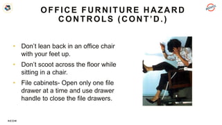 Occupation Health and Safety - Office Work Place Safety | PDF | Death ...