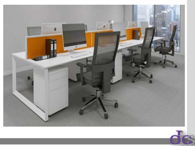 Classic Interior Design of Office Workstation | PPTX