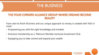 4CORNERS ALLIANCE GROUP | PPTX