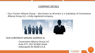 4CORNERS ALLIANCE GROUP | PPTX