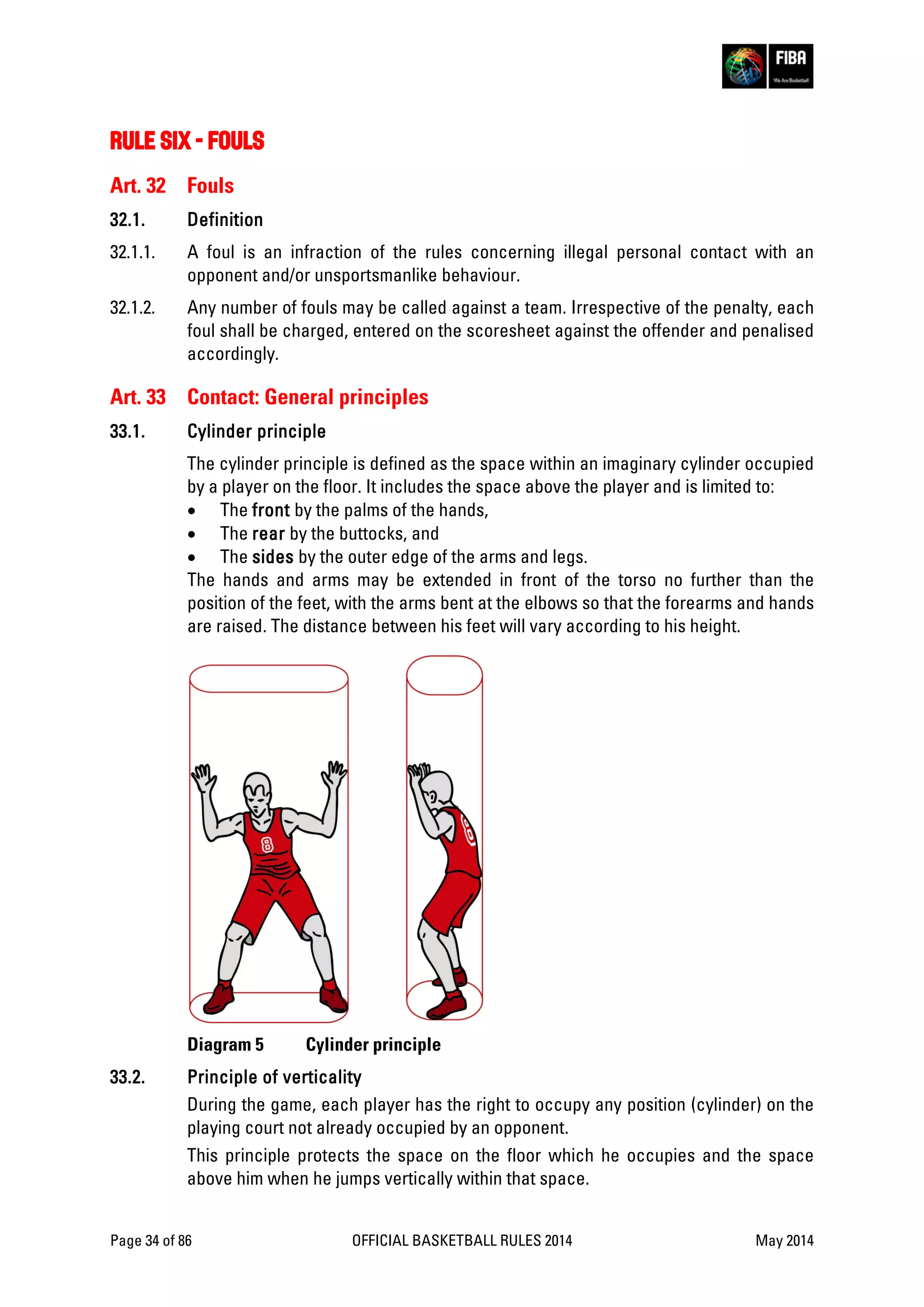 FIBA Official basketball rules | PDF