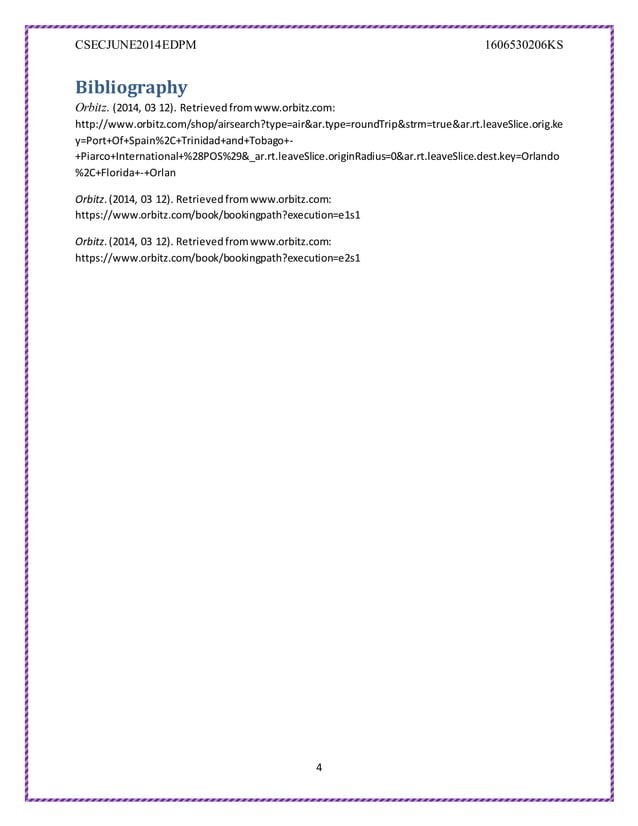 EDPM Official bibliography Assignment 2 | DOCX