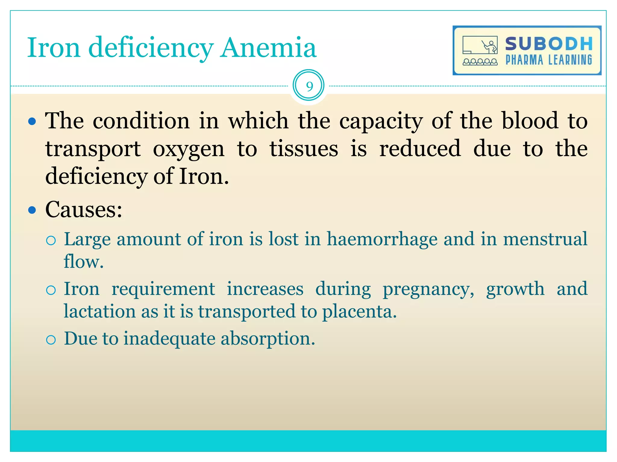 Official Compounds of Iron by Subodh Pharma Learning | PPTX
