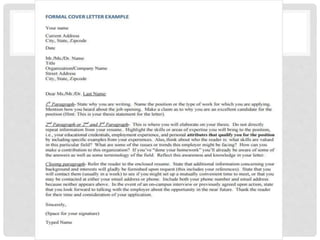 OFFICIAL CORRESPONDENCE, Format of all correspondence.pptx