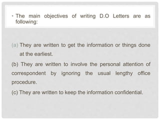 OFFICIAL CORRESPONDENCE, Format of all correspondence.pptx
