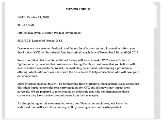 OFFICIAL CORRESPONDENCE, Format of all correspondence.pptx