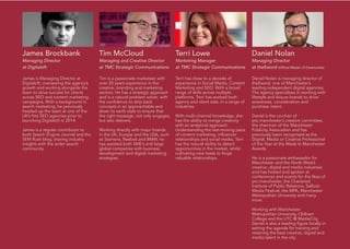 Official e-Brochure for Digital Content Leaders Masterclass | PPT