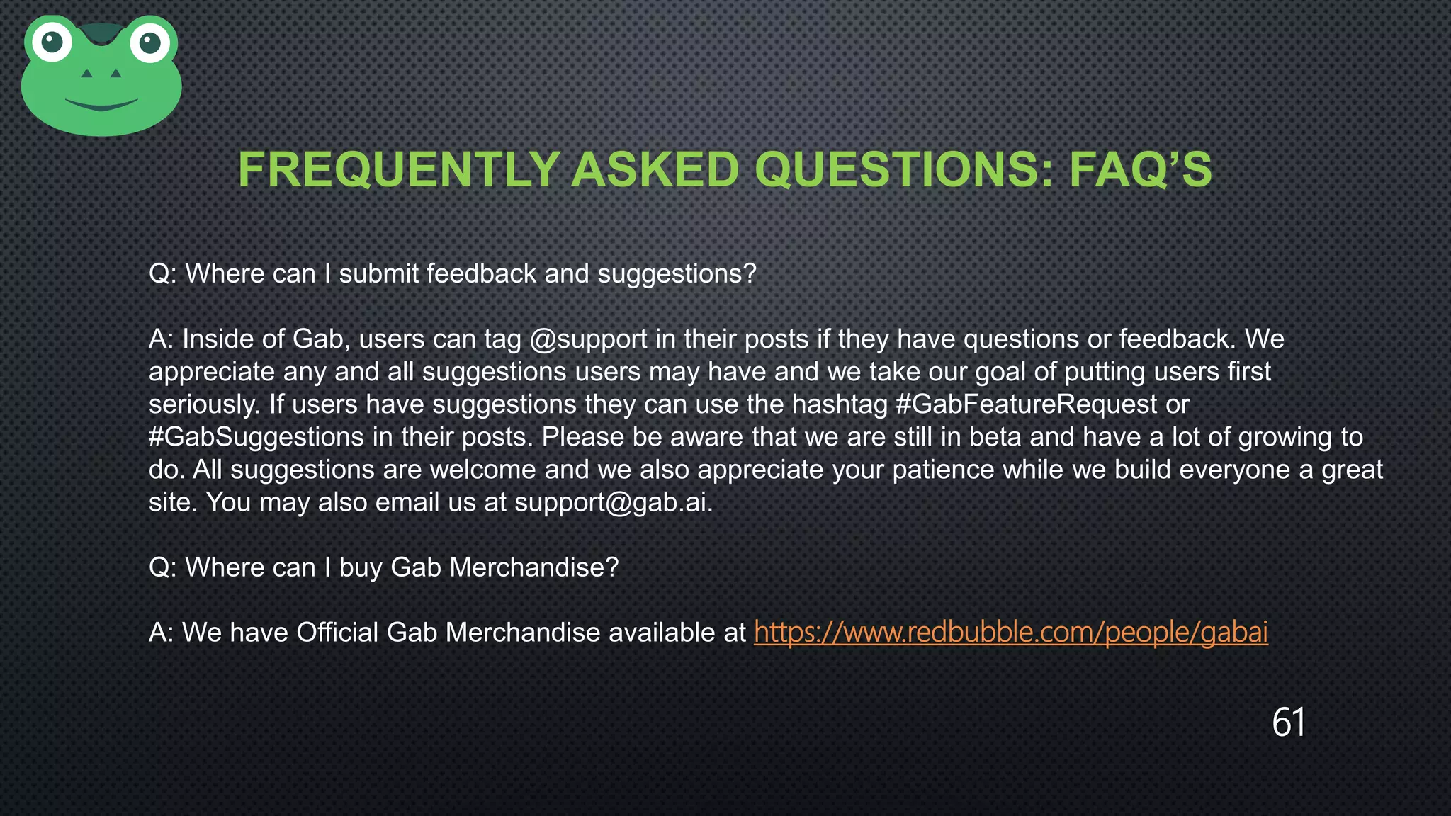 Official Gab Official How-To Tutorial | PPTX