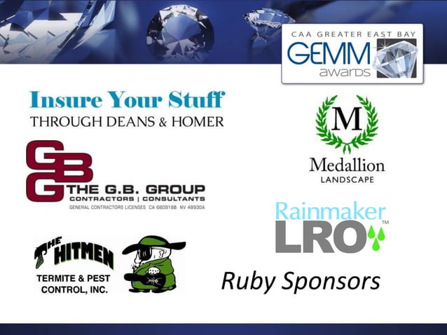 GEMM AWARDS presentation 2013 | PPTX | Landscaping | Home & Garden