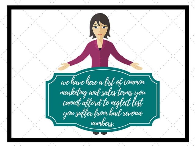 The Official Glossary of Marketing and Sales Terms | PPT