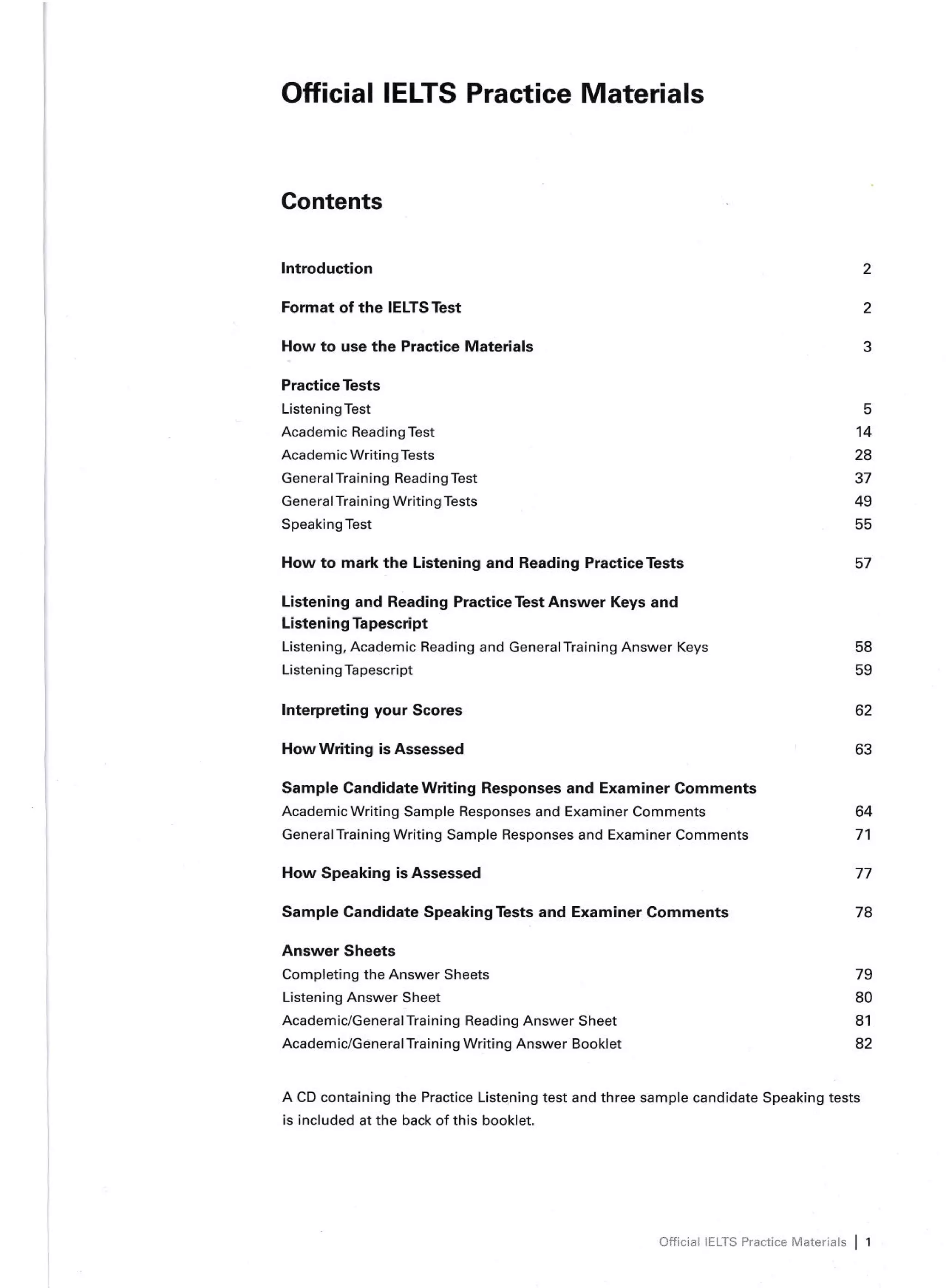 Official ielts practice material | PDF