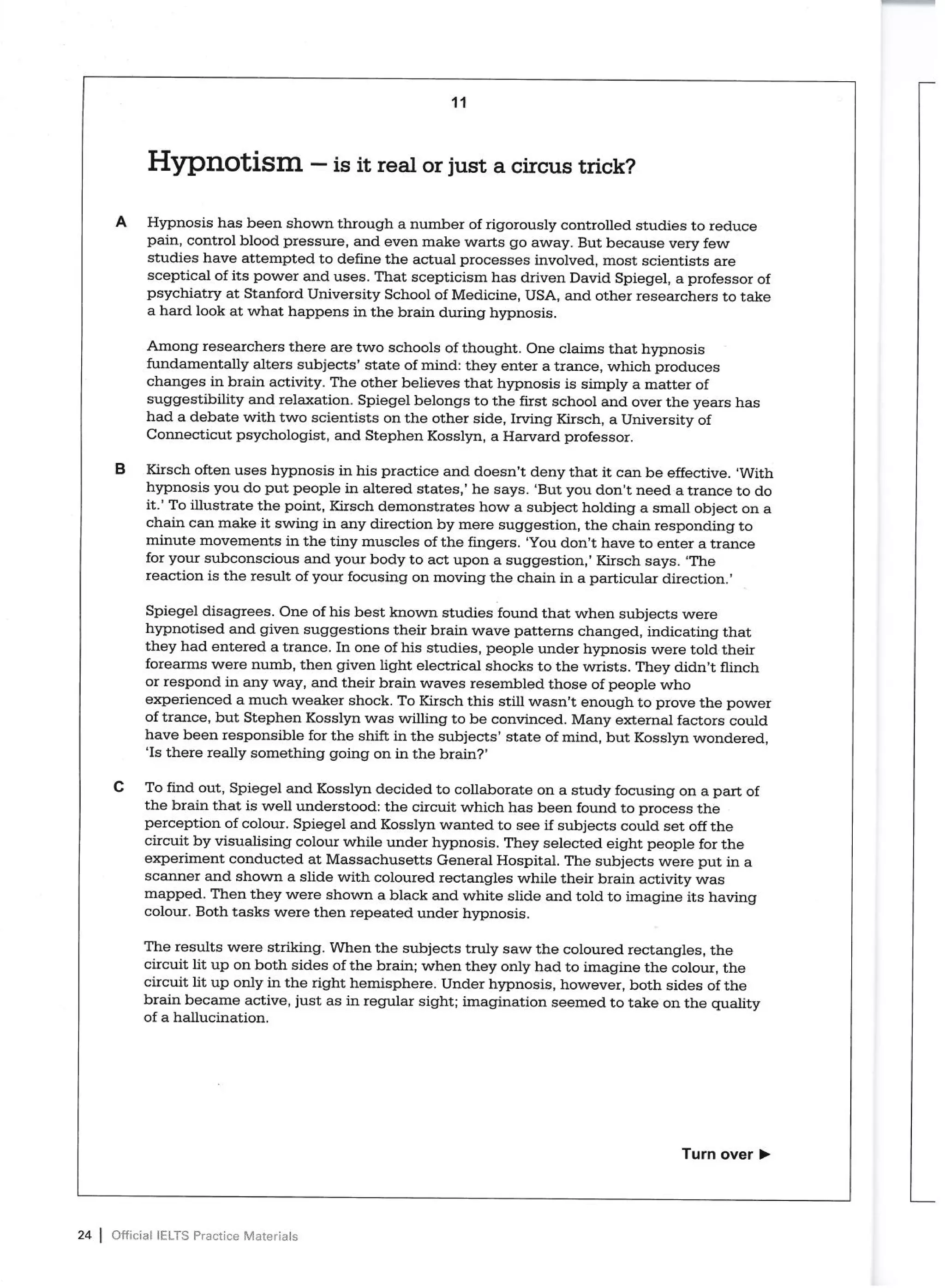 Official ielts practice material updated march 2009 | PDF