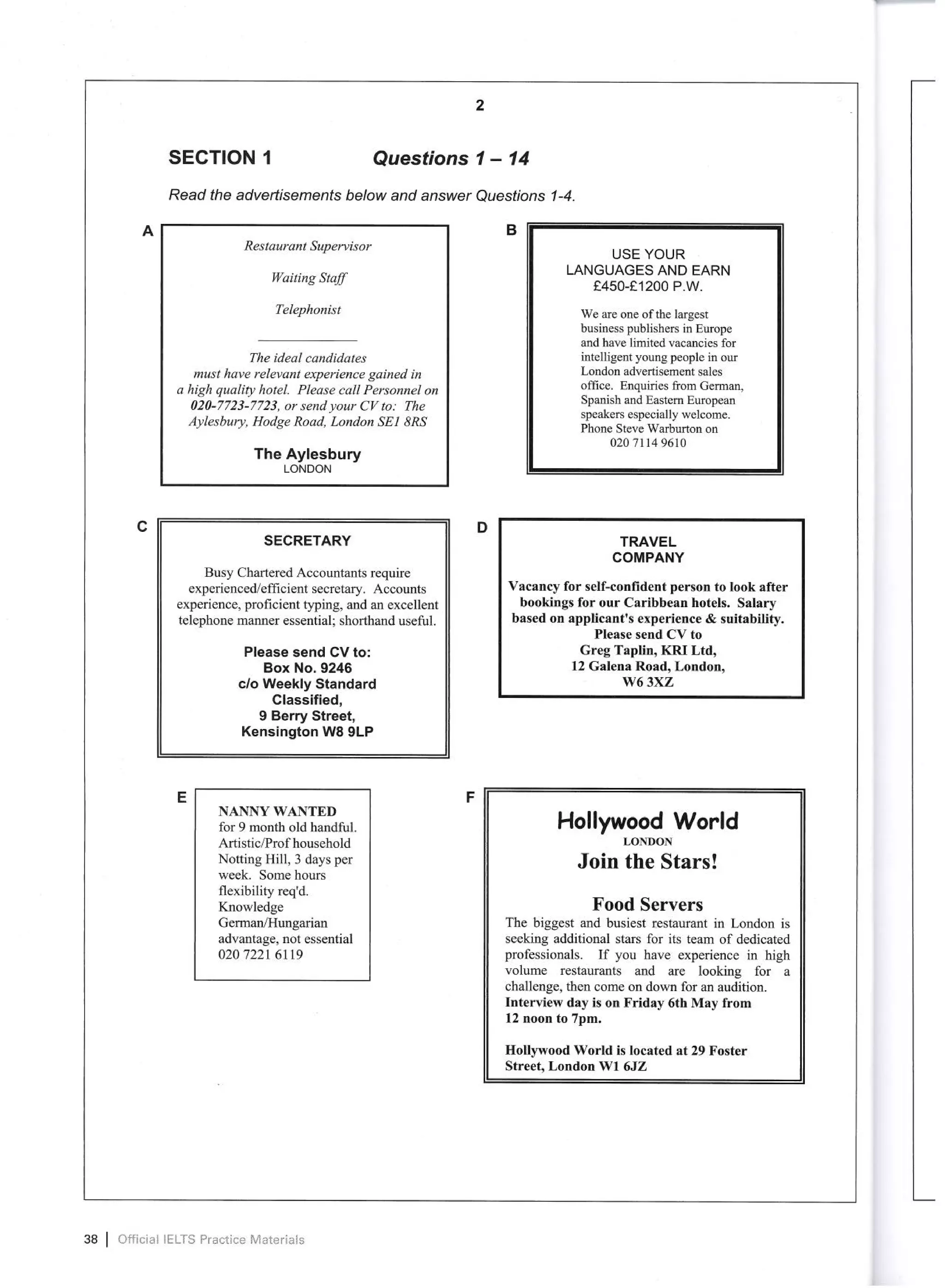 Official ielts practice material updated march 2009 | PDF