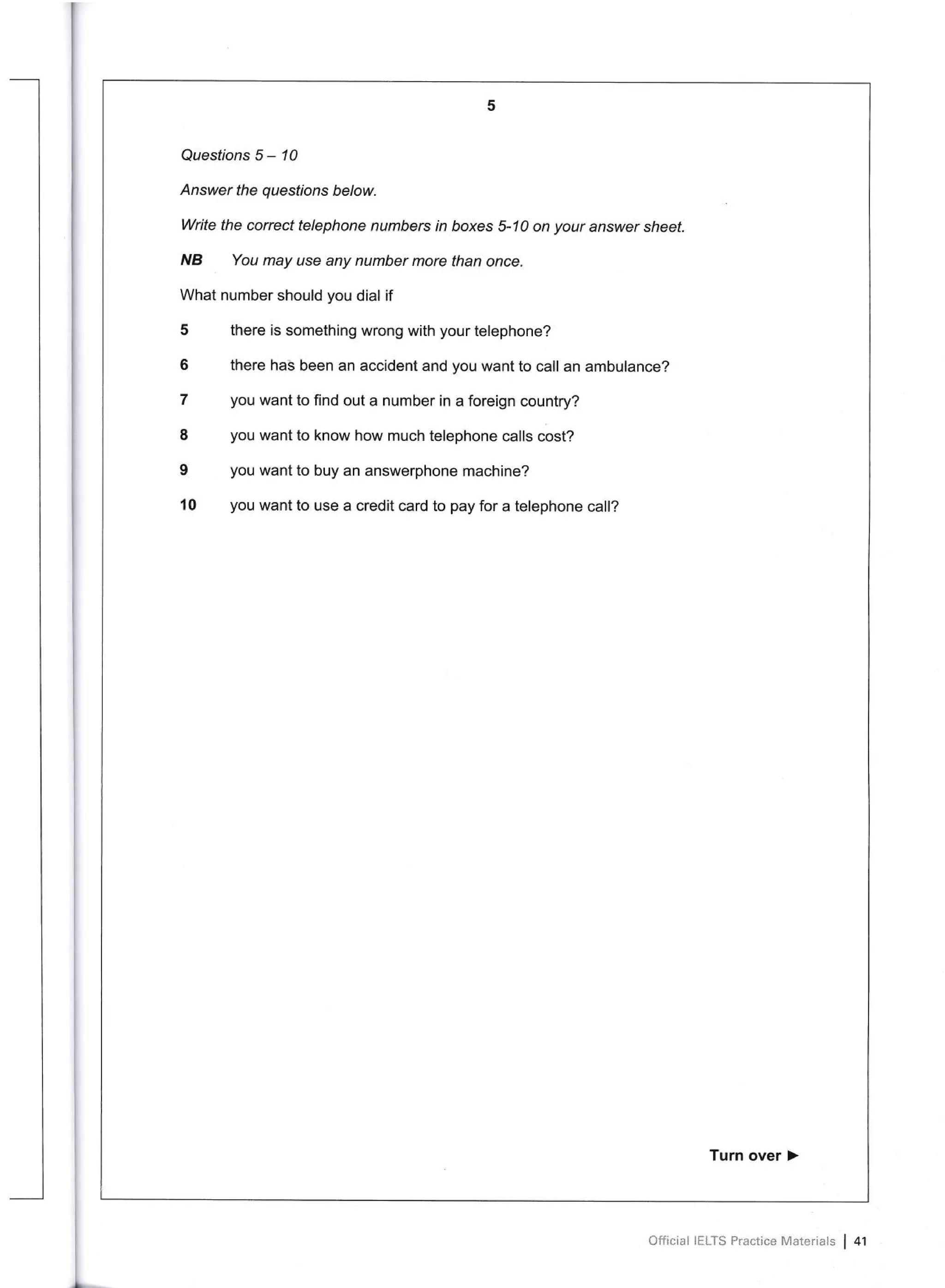Official ielts practice material updated march 2009 | PDF