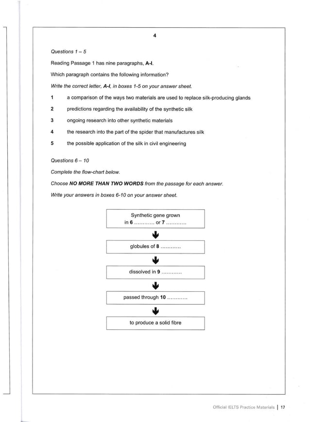 Official ielts practice material updated march 2009 | PDF