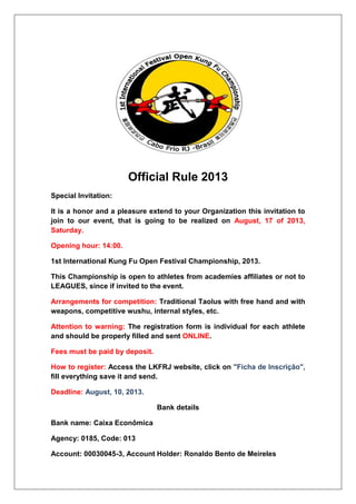 Official invitation | PDF