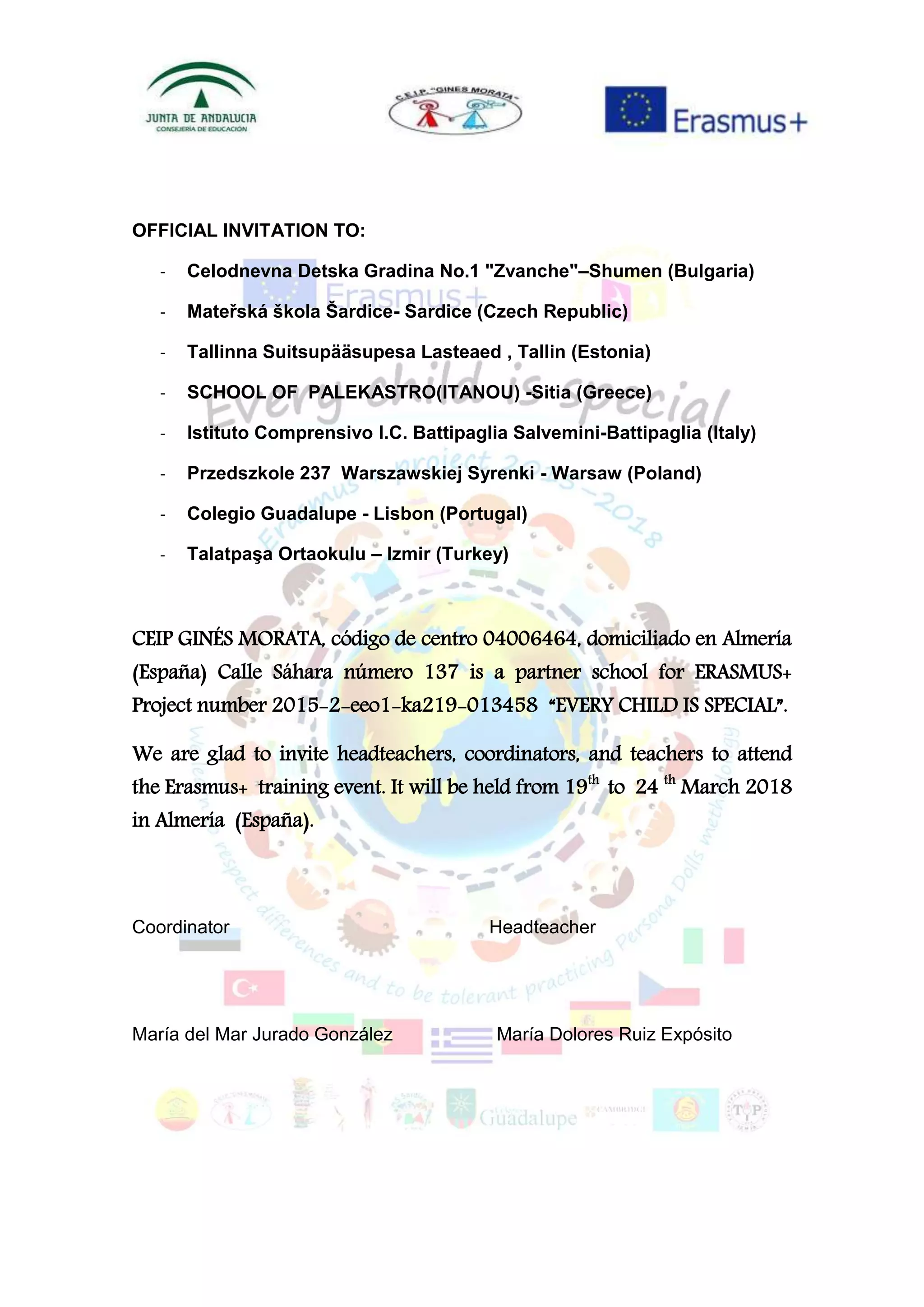 Official invitation | PDF