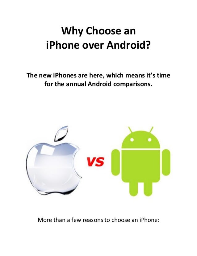 Official iPhone Unlock - Why Choose an iPhone over Android?
